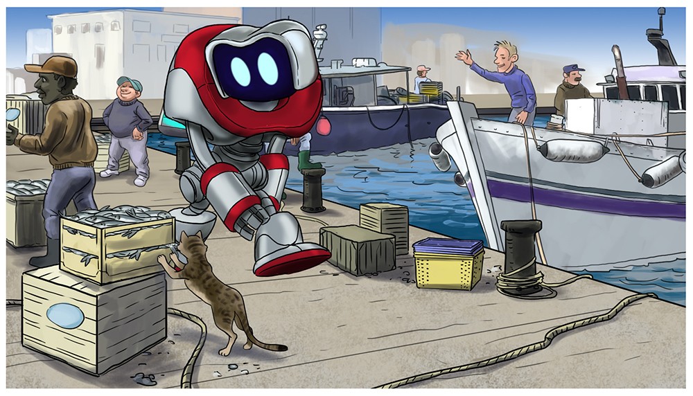 Éric Caron + Rough / Storyboard
