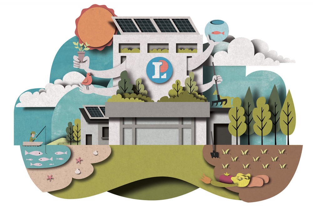 The Washington Post Outlook spot illustration + Bomboland + Illustration
