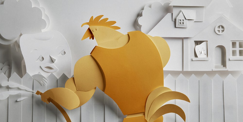 The Washington Post Outlook spot illustration + Bomboland + Illustration